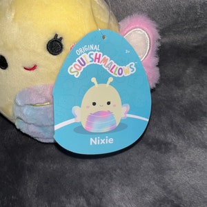 NEW Squishmallows Kellytoy 5 Nixie the Butterfly Fuzzy Belly Plush Toy ...