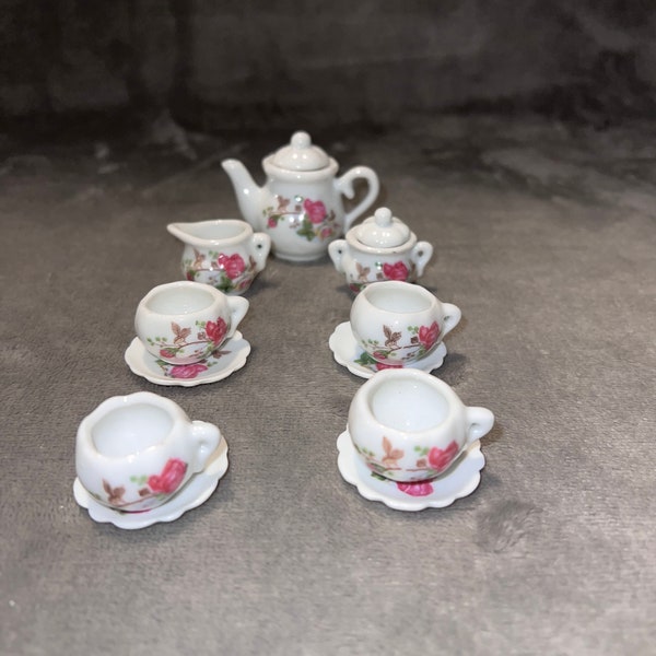 Tiny Tea Set - Etsy