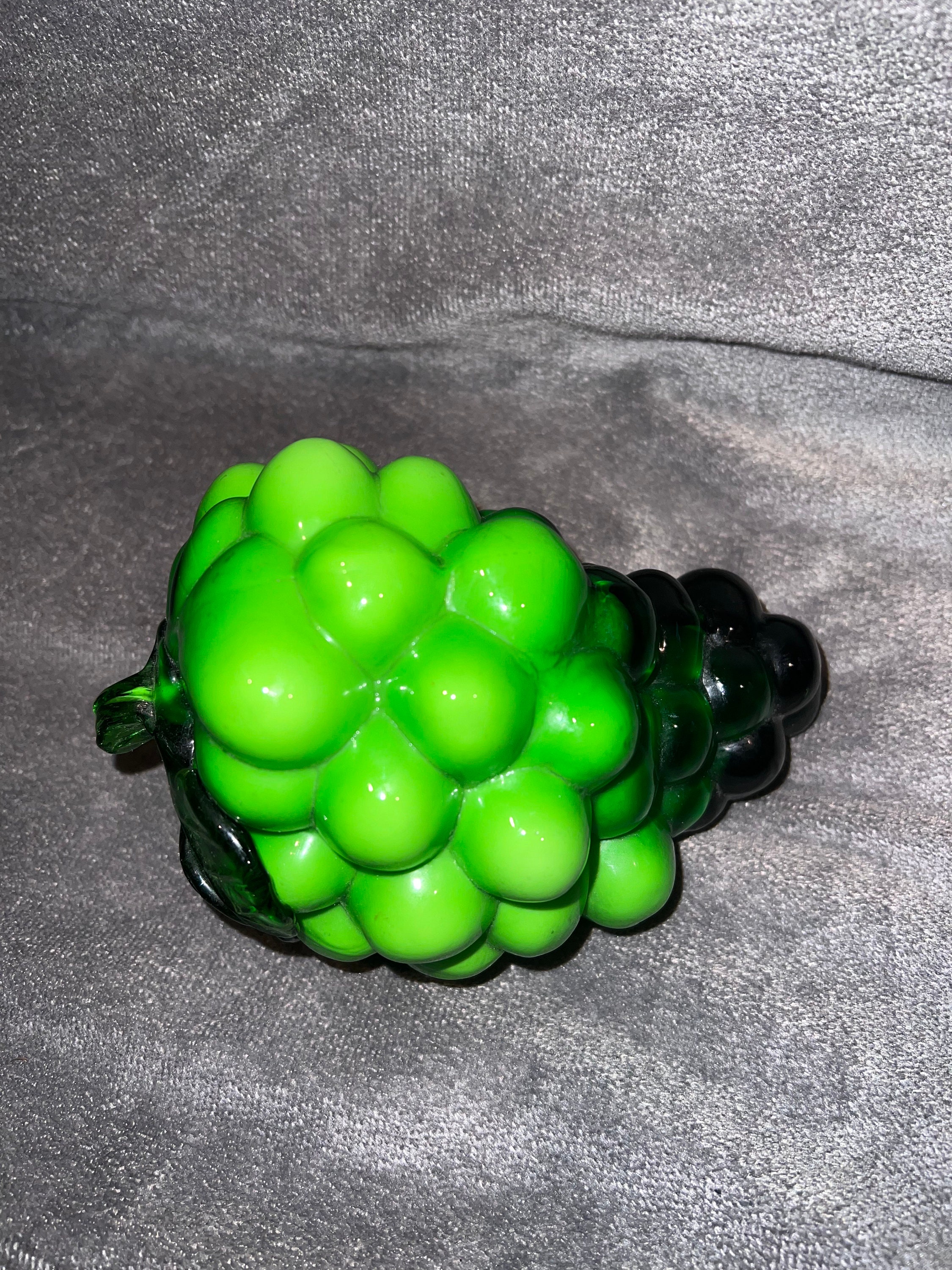 Art Glass Grapes Decorative Green Grapes Fruit Murano Style Grape Hand ...
