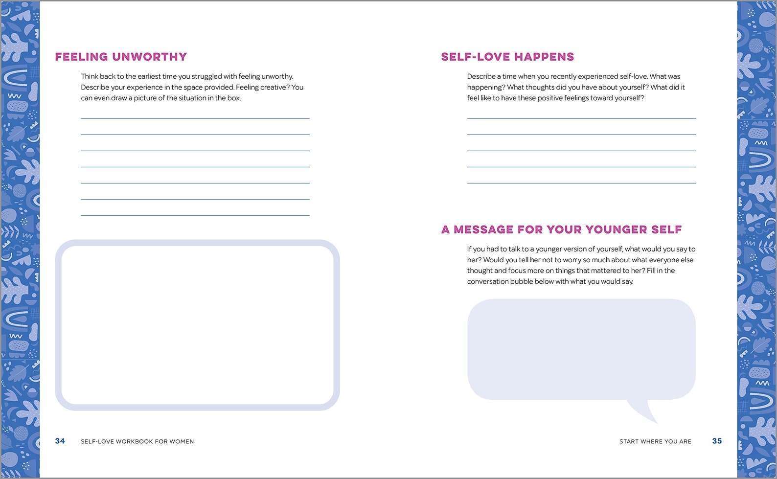 Self-love Workbook for Women: Release Self-doubt Build - Etsy