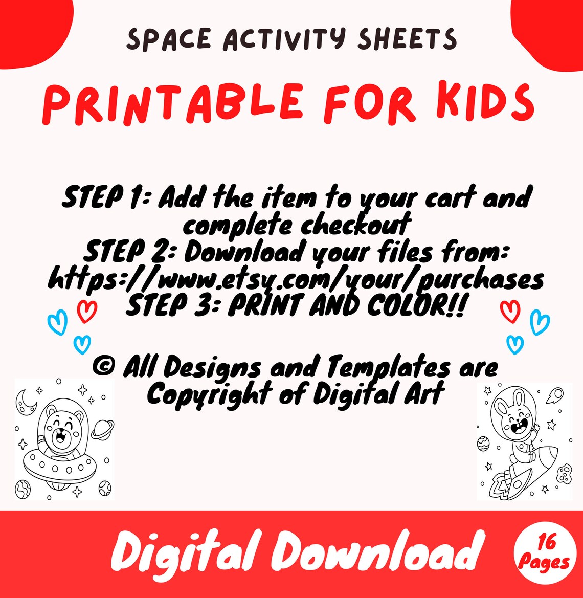 Space Planets Coloring Pages Printable for Kids Astronomy Outer Space ...