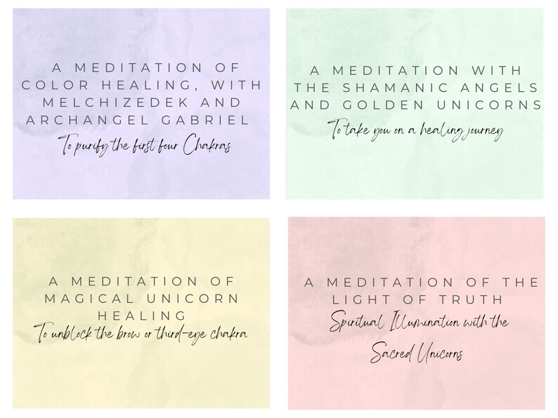 Includes 10 Guided Meditation Scripts, Spiritual Meditation Bundle Pack ...