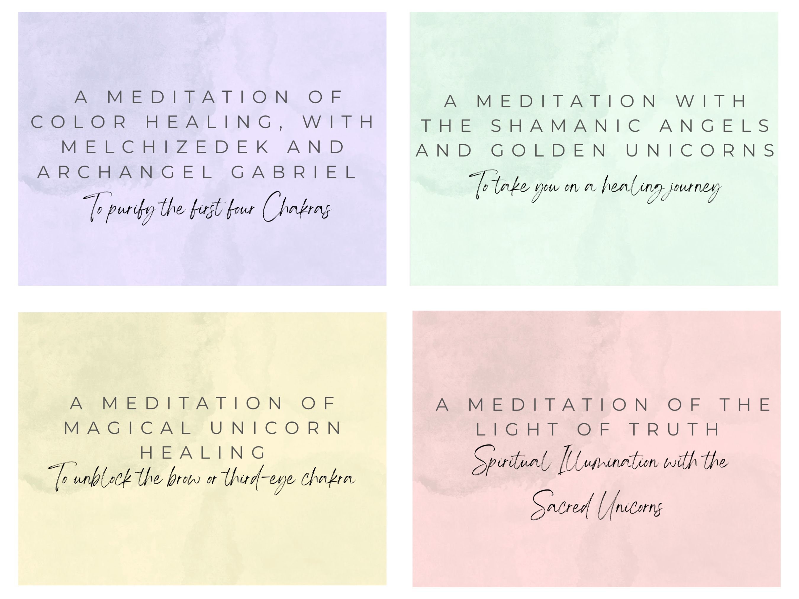 Includes 10 Guided Meditation Scripts, Spiritual Meditation Bundle Pack ...