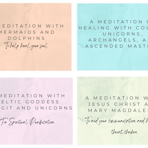 Includes 10 Guided Meditation Scripts, Spiritual Meditation Bundle Pack ...