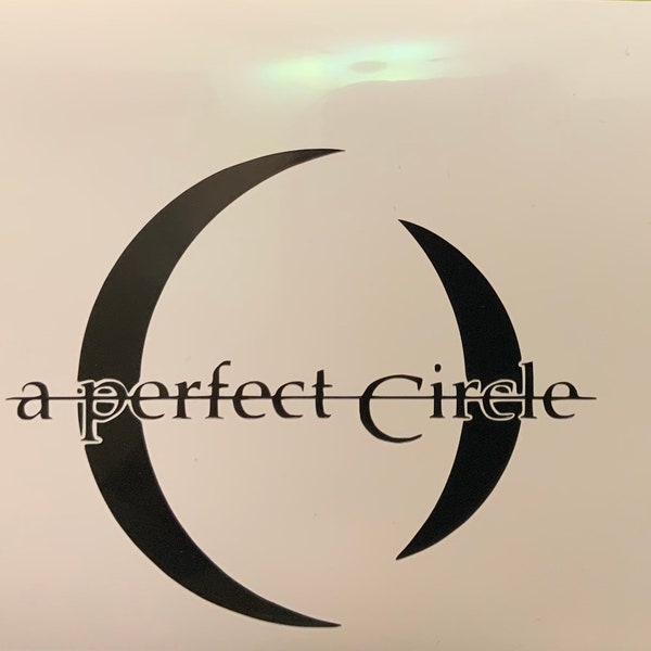 Red Circle Decal - Etsy