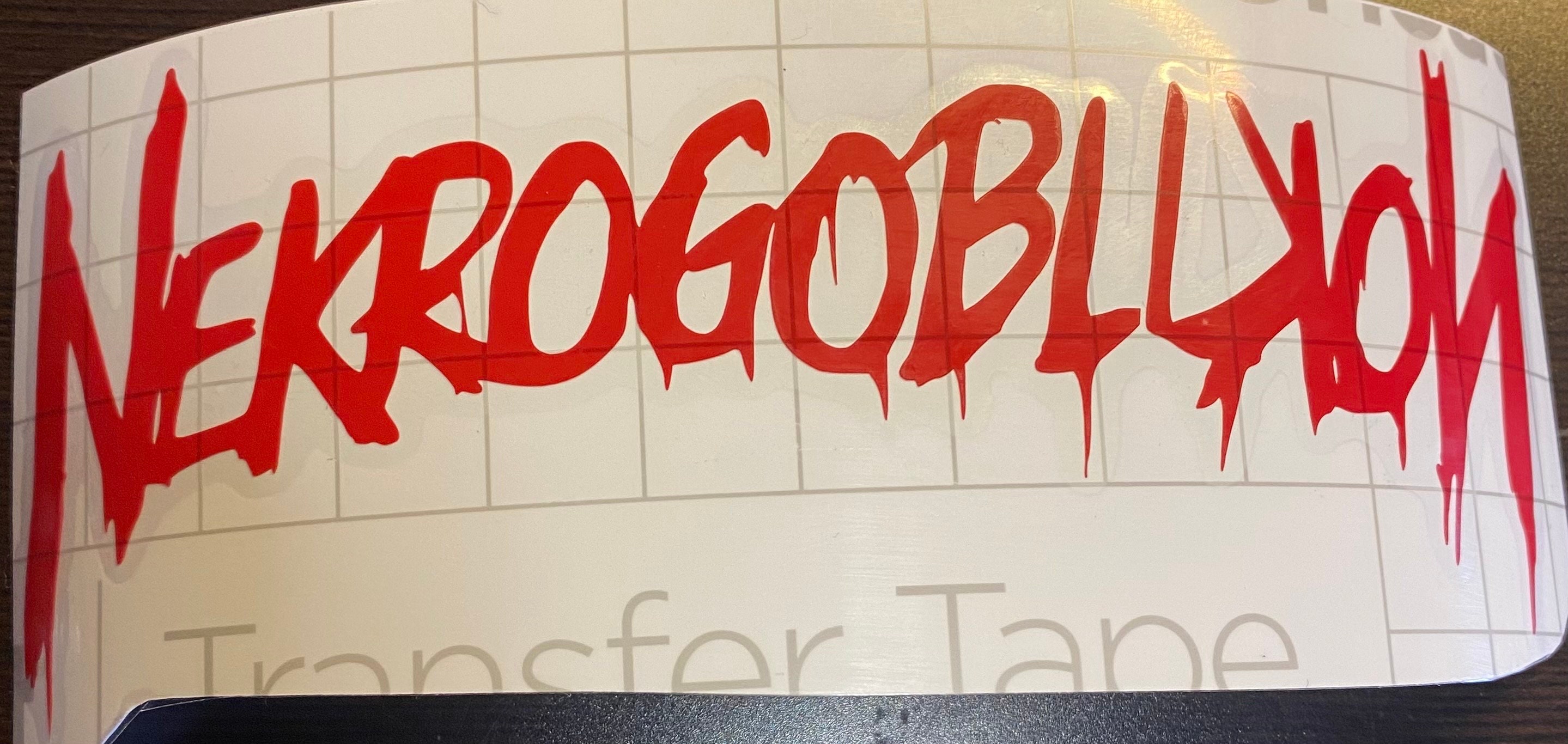 Nekrogoblikon Decal - Etsy