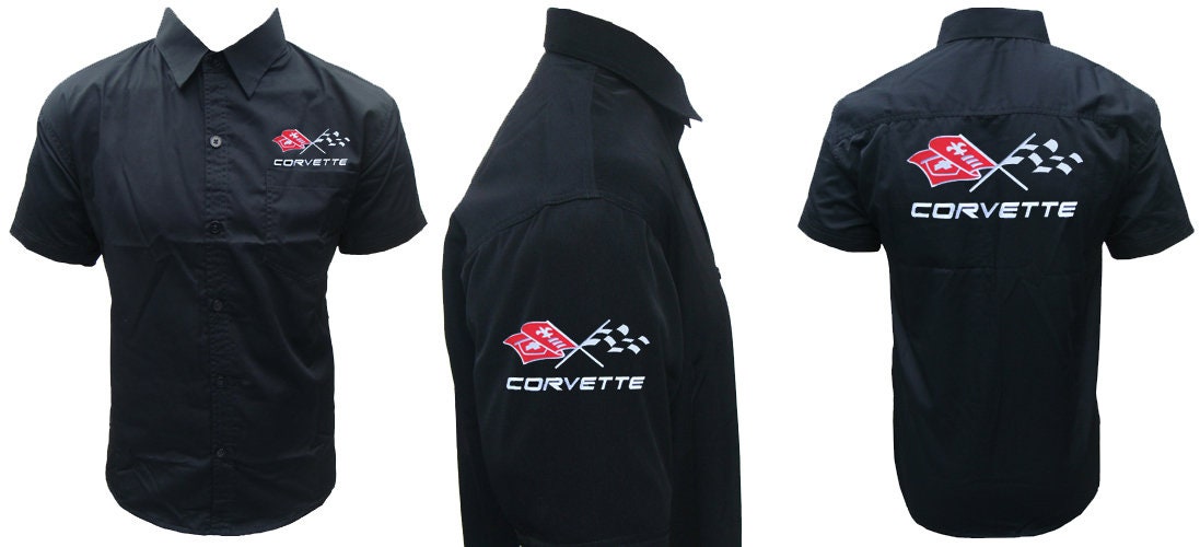 Corvette C3 Motorsport Embroidered Fan Racing Shirt - Etsy