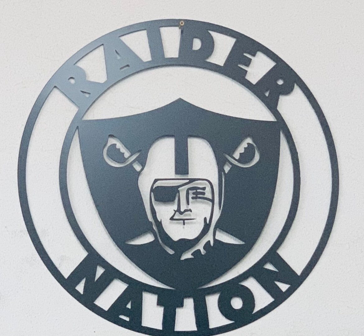 Las Vegas Raiders Custom Signs. - Etsy