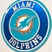 Miami Dolphins Sign Art - Etsy