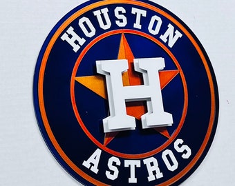Houston Astros Rustic Sign - Etsy
