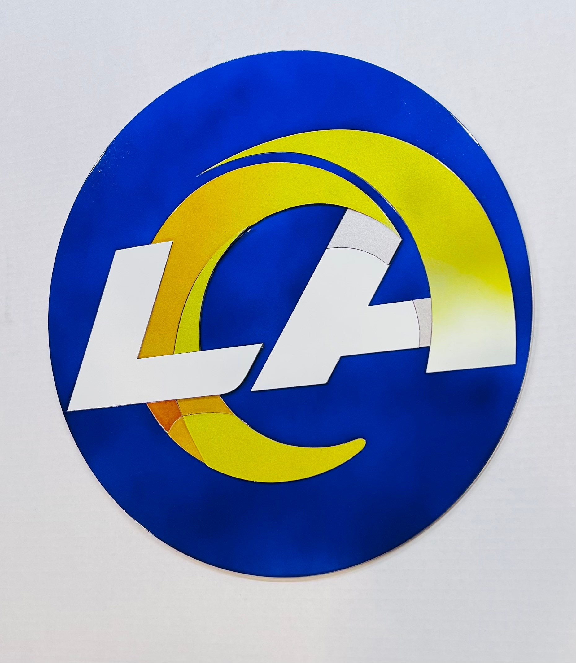 LA Rams Sign Art - Etsy