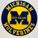 Michigan Wolverines Sign Art - Etsy
