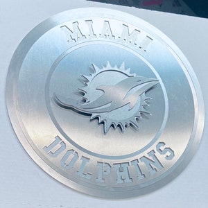 Miami Dolphins Sign Art - Etsy