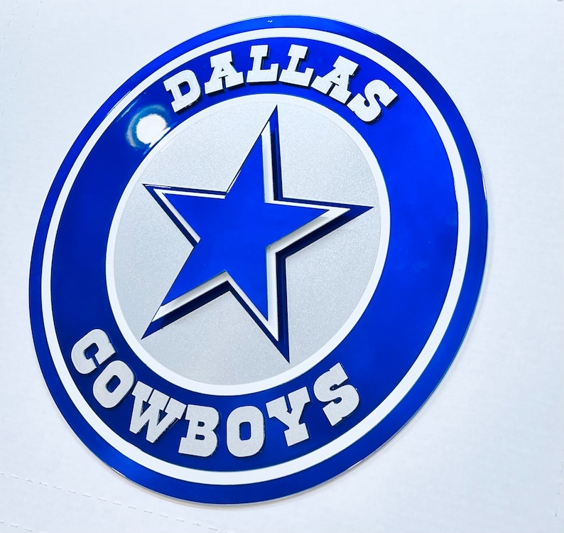 Dallas Cowboys Sign Art - Etsy