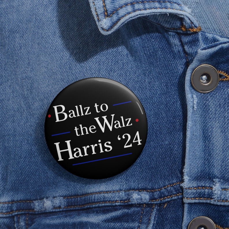 Tim Walz Kamala Harris 2024 Balls to the Walz Democratic Party Nominee ...