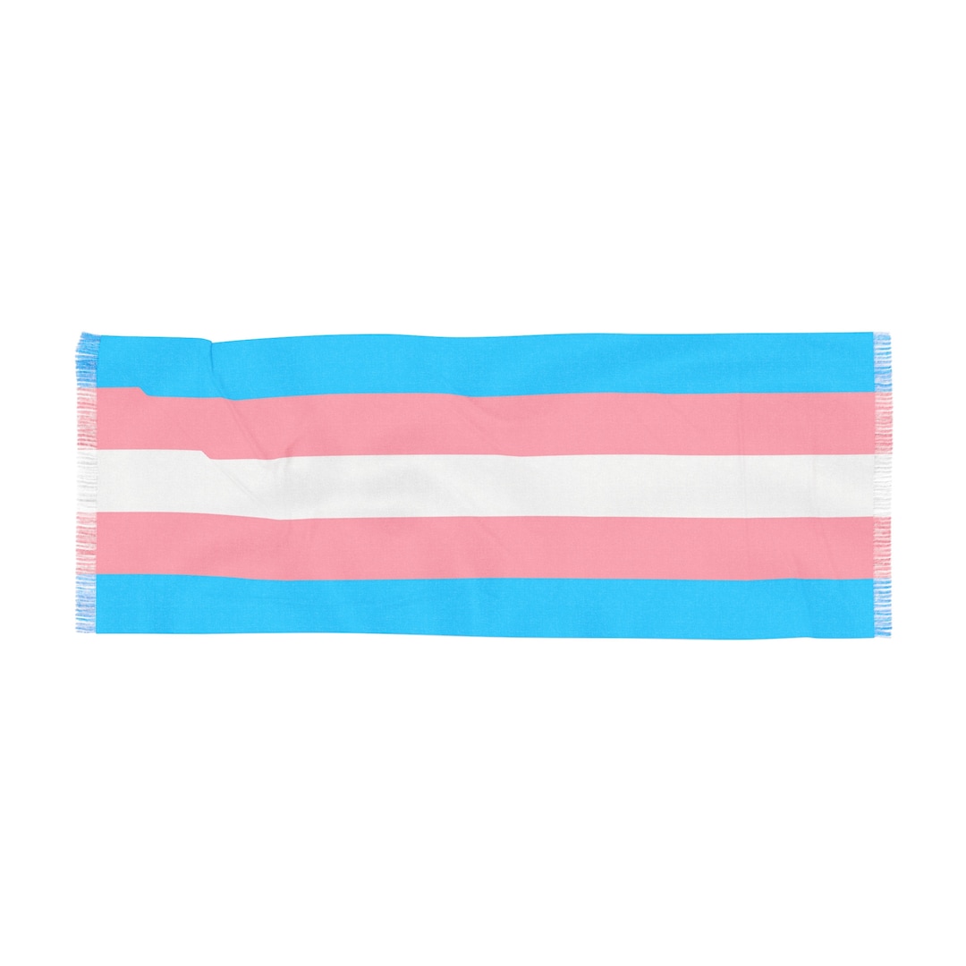 Transgender Flag Apparel Merchandise Pride Light Scarf Equality Gift ...