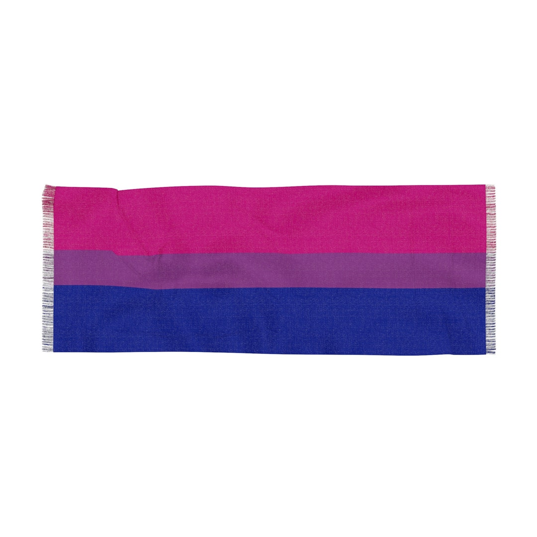 Bisexual Flag Apparel Merchandise Pride Light Scarf Love is Love Gift ...