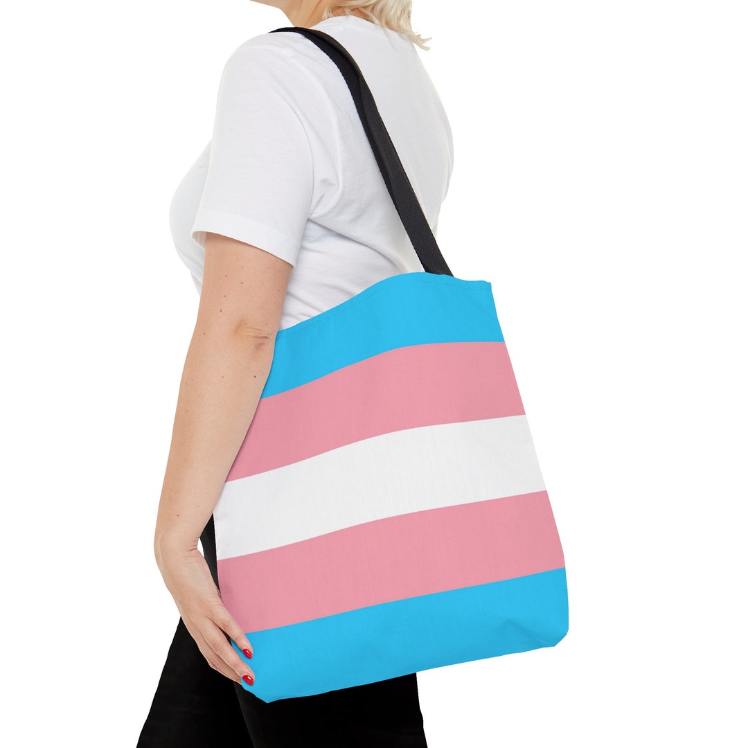 Transgender Flag Pride Tote Bag (AOP) Cute Gift Idea - Etsy