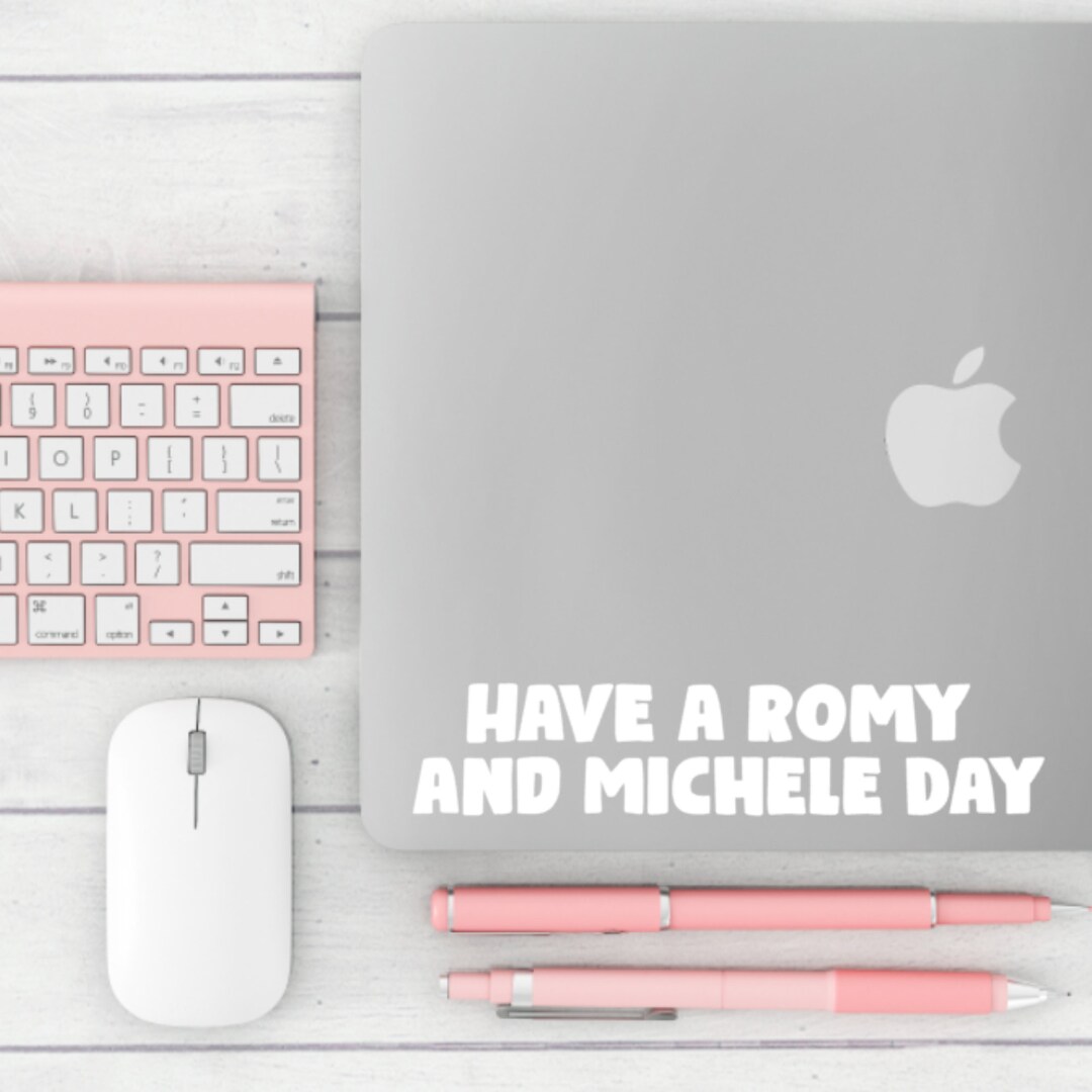 Romy & Michele Decal - Etsy