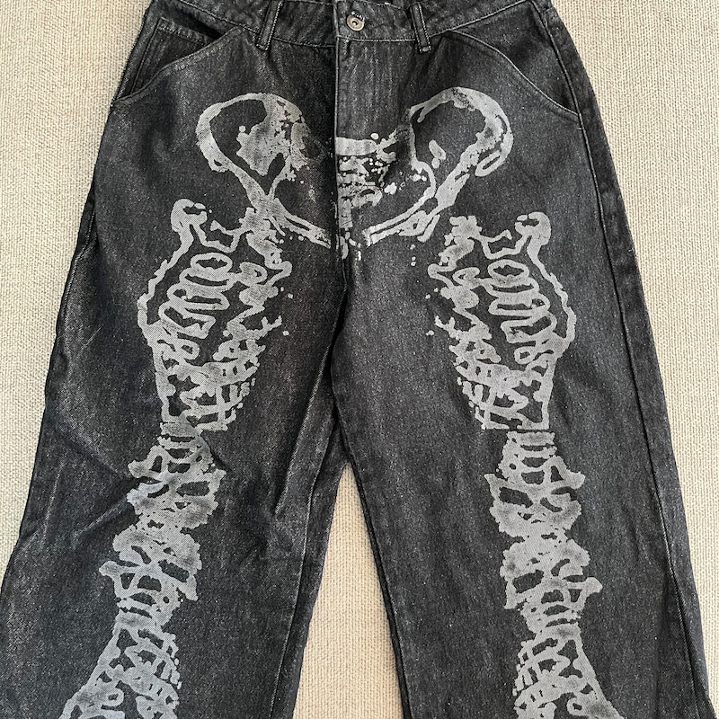 Baggy Grunge Jeans - Etsy