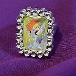 My Little Pony Miniatures rings,minis,necklace - Etsy