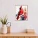 Watercolor Red Cardinal Print, Farmhouse Art Print, Red Cardinal Art ...