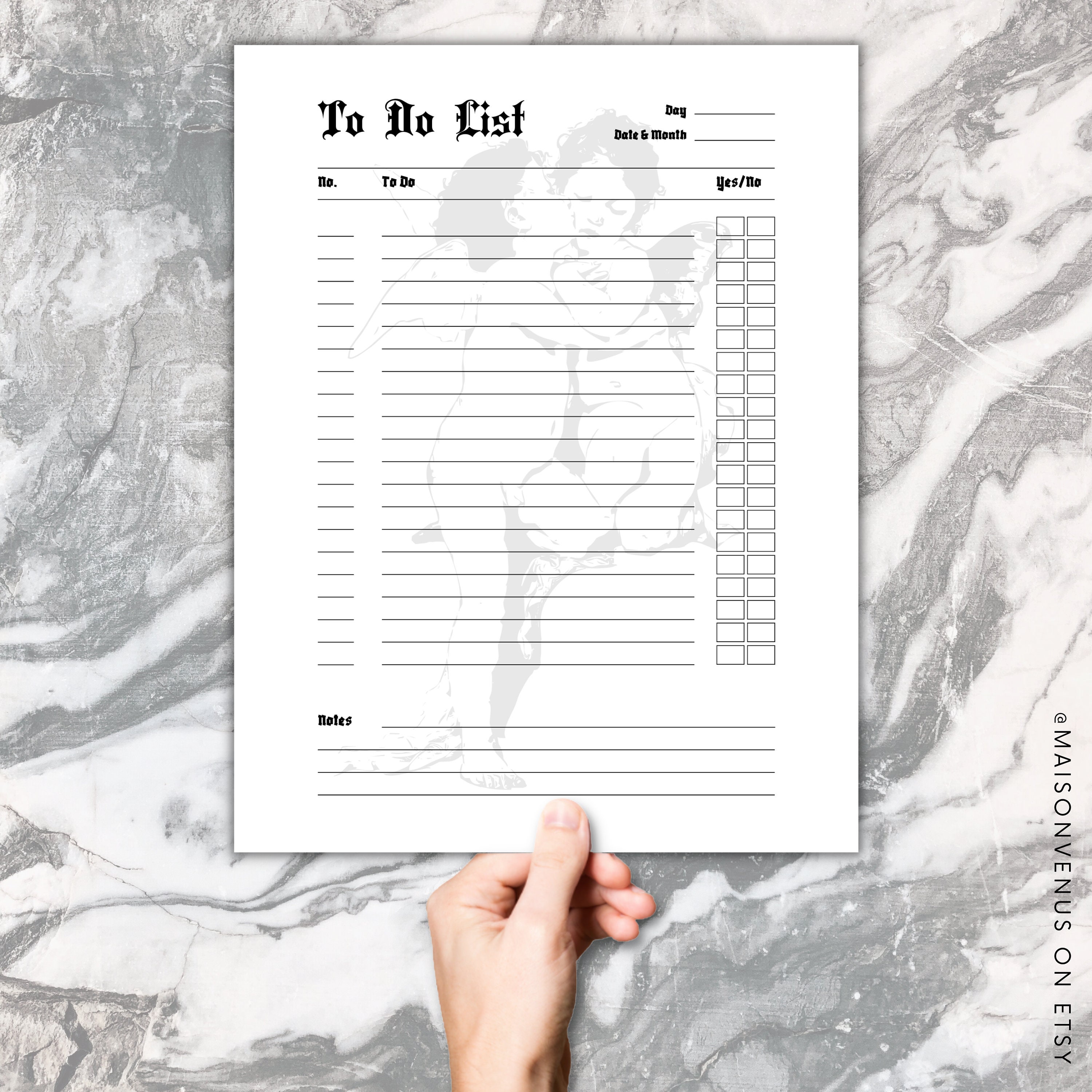 Artsy To-do | Lined Paper I Digital Study I Daily Scheduling | To-do ...