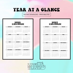 12-monthly Planner Instant Download Digital File Calendar My Feminist ...