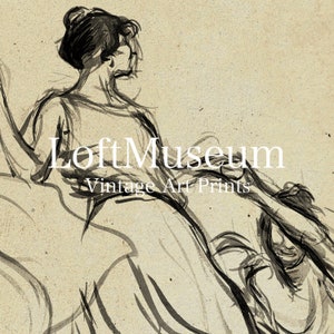 Dancing Vintage Sketch Art Figure Art Drawing, Sketch Framed Wall Art ...