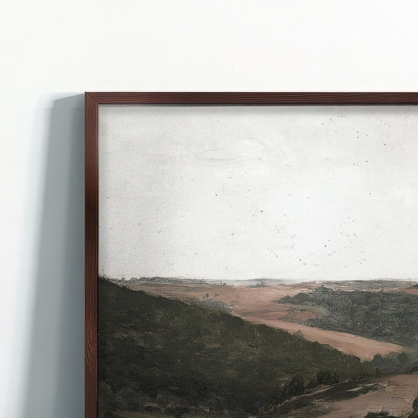 ANTIQUE LANDSCAPE ART - Framed Vintage Decor - Etsy