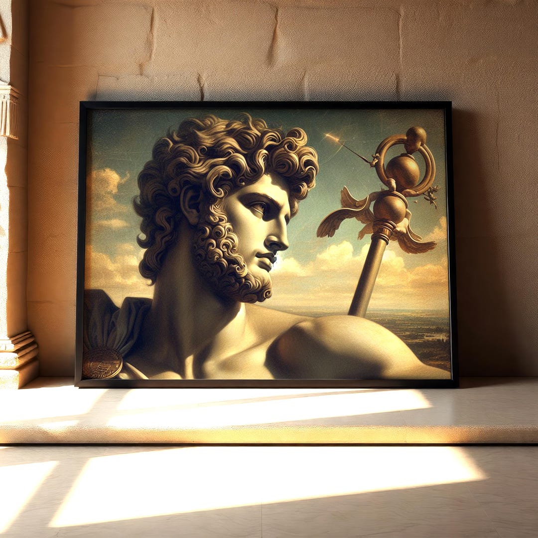 APOLLO ART PRINT - Contemporary Framed Decor - Etsy