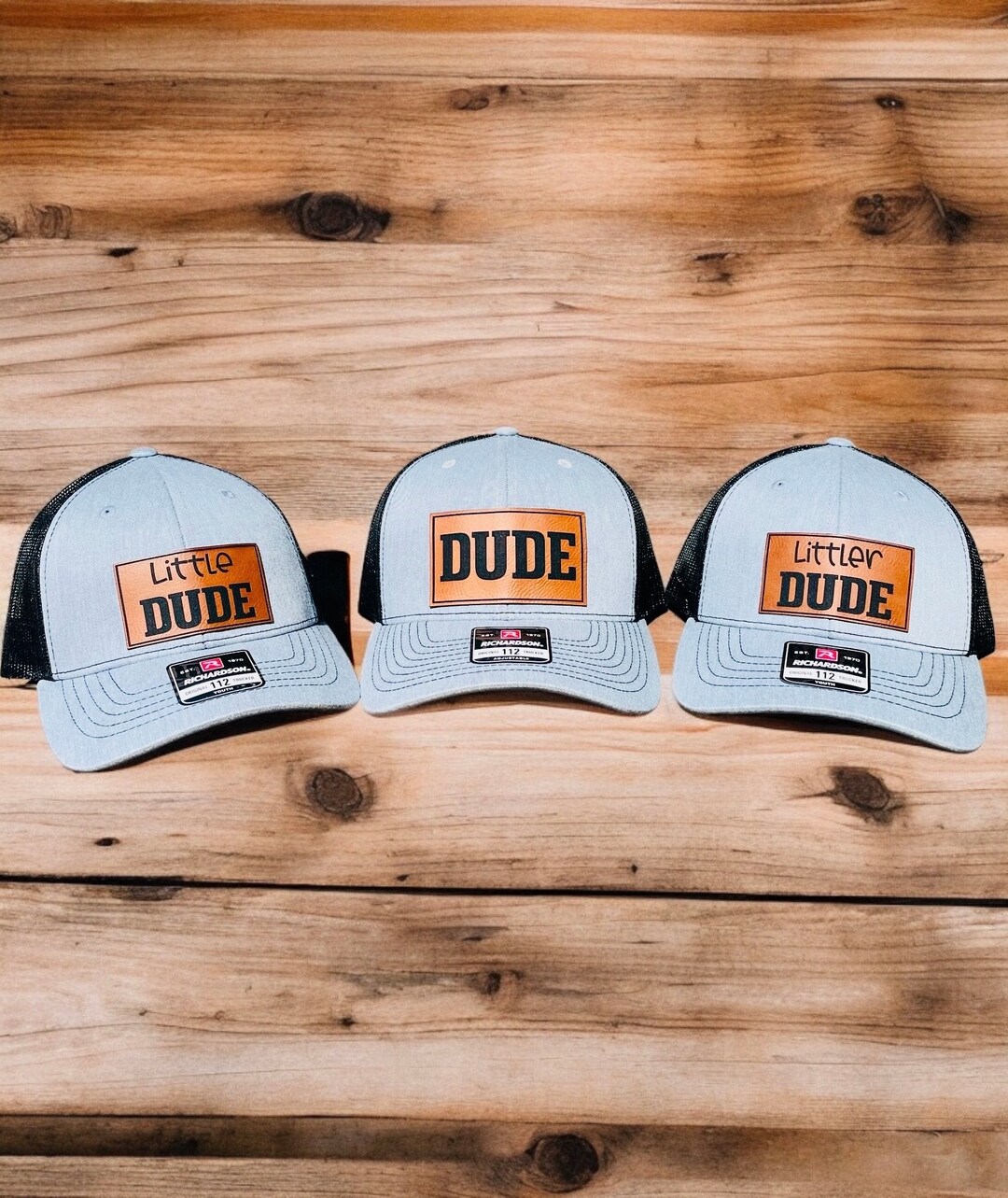 Dude, Little Dude, and Littler Dude Matching Father and Son Adult and ...