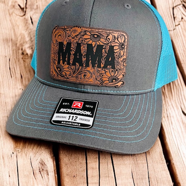 Mama Trucker Hat Patch - Etsy