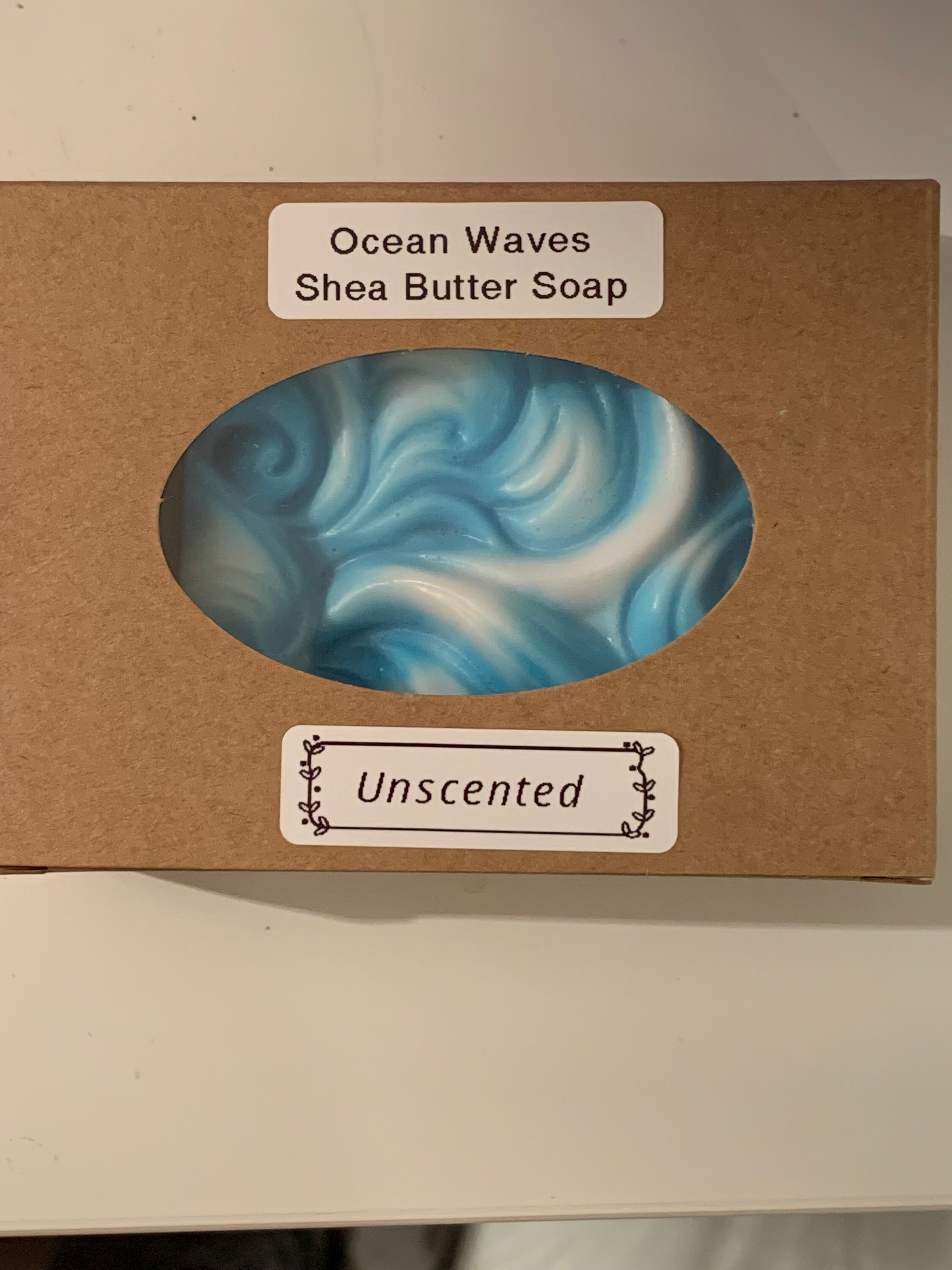Shea Butter Ocean Waves Soap - Unscented - Etsy