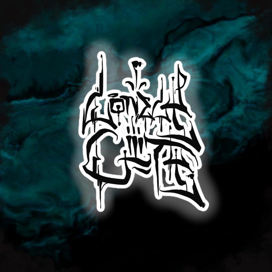 Sticker || Graffiti Lettering Font Lonely City Sticker for Planner ...