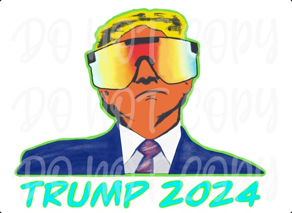 Retro Trump PNG Digital Download Sublimation Design - Etsy
