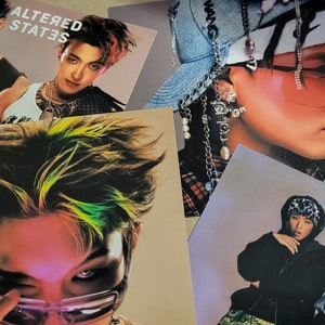 Ateez Hongjoong and Mingi Altered States Magazine Unofficial Prints ...