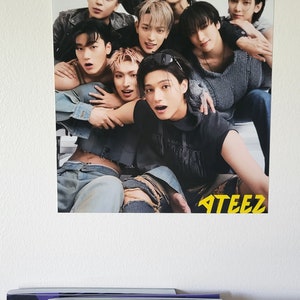 Ateez Cosmopolitan Korea Cover Posters 8x10in - Etsy
