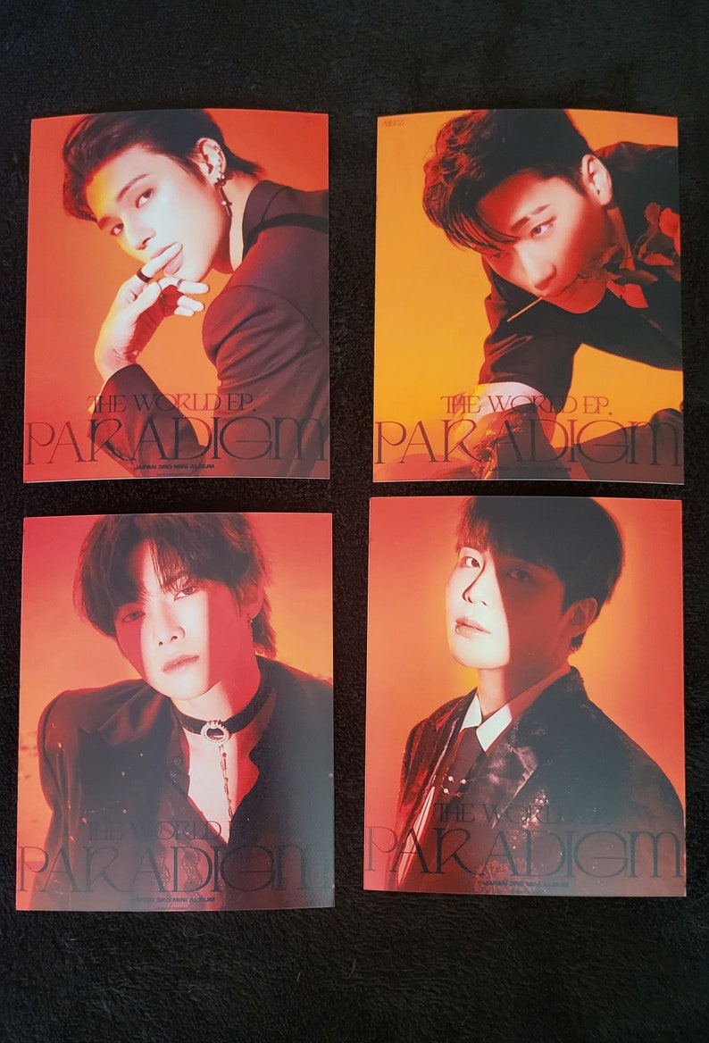 Ateez Paradigm Mini Posters 4x5in the World EP Prints - Etsy