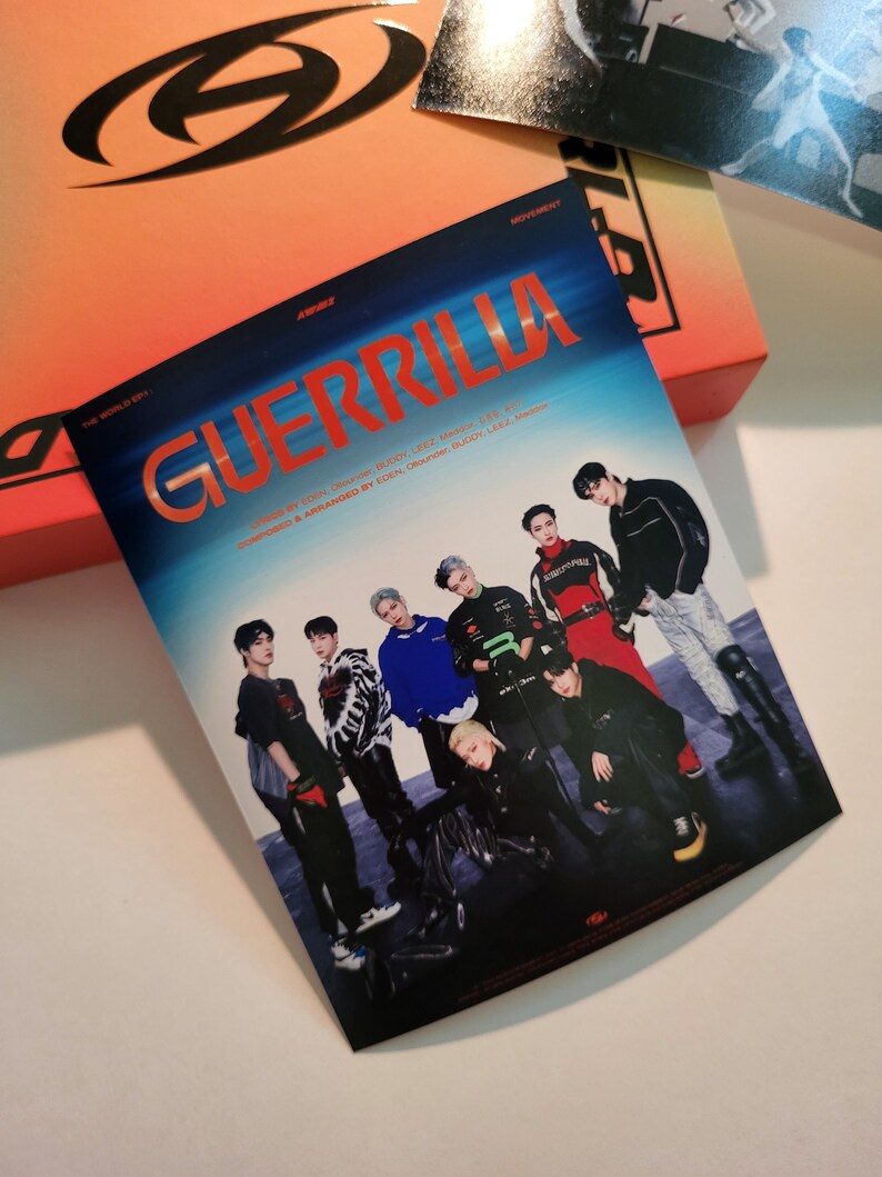 Ateez Guerilla Mini Posters and Inspired Art Print - Etsy Canada
