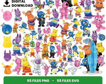 Backyardigans Png for Cricut - Etsy