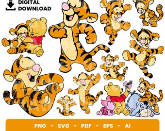 Tigger baby shower - Etsy España