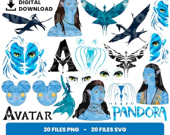 Avatar Svg Cut File - Etsy