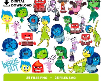 Inside Out Svg - Etsy