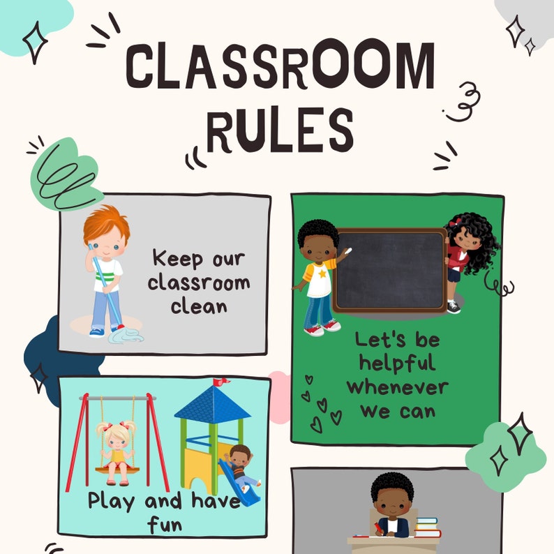 Classroom Management Poster - Etsy