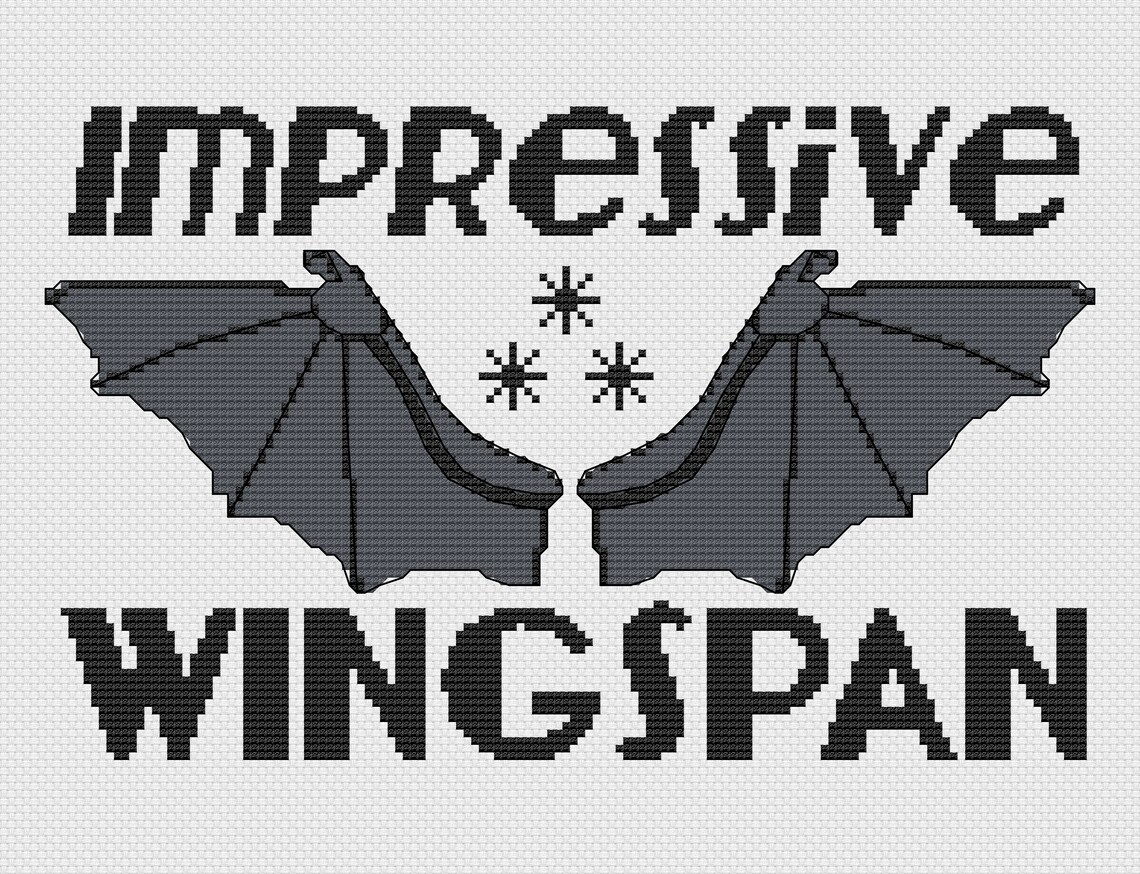 Impressive Wingspan ACOTAR Series Cross-stitch Pattern Fantasy - Etsy