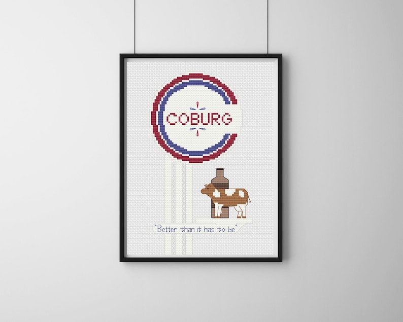 Charleston Coburg Cow Sign - Etsy