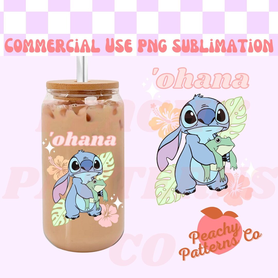 Lilo and Stitch PNG Sublimation File, Cup Design, Shirt Design ...