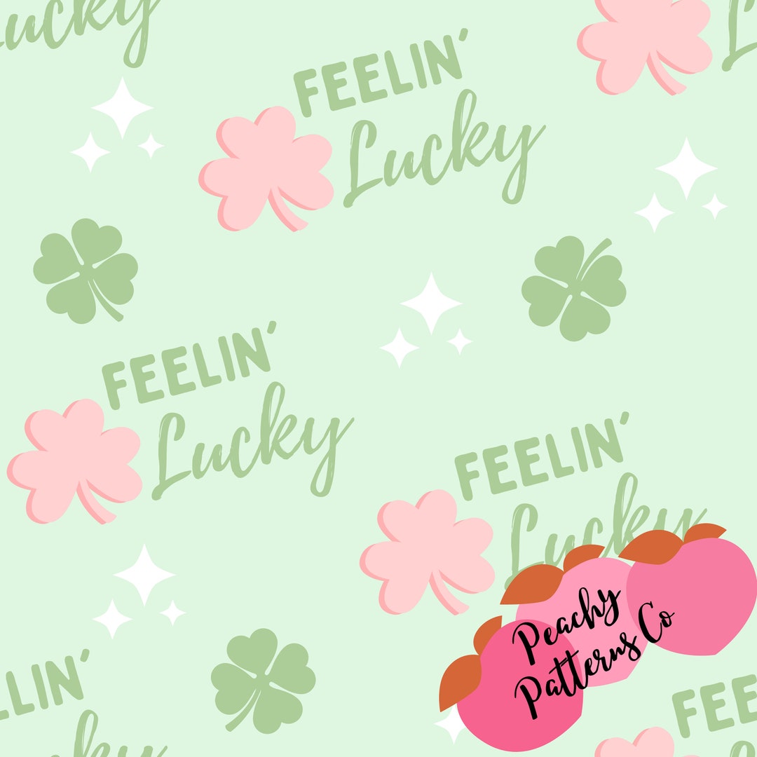 St Patricks Day Fabric, Clovers Seamless Design, Fabric Seamless Design ...