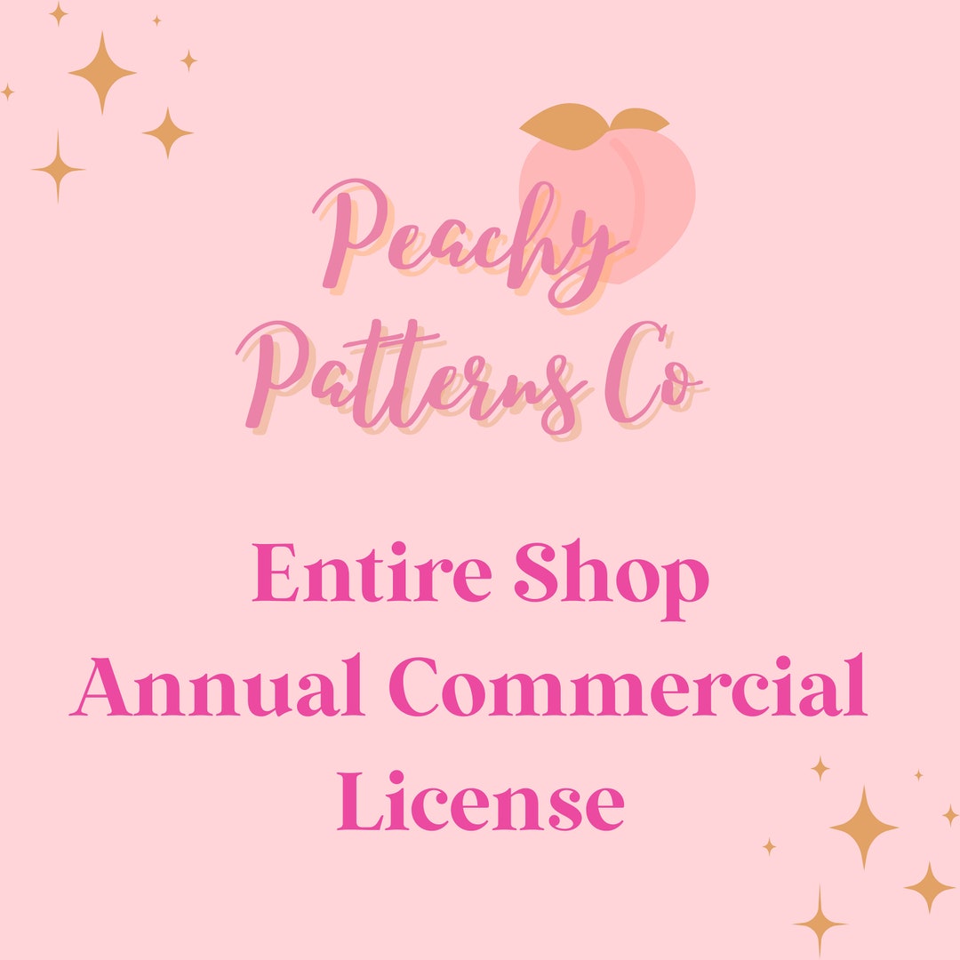 Annual Entire Shop Commercial License Shops and Businesses ADD Entire ...